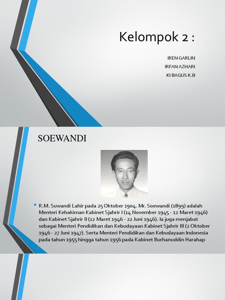 Biografi dan Ejaan Soewandi | PDF | Politik | Kajian Bahasa Asing