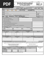 Monthly Percentage Tax Return 2551M | PDF | Taxes | Services (Economics)
