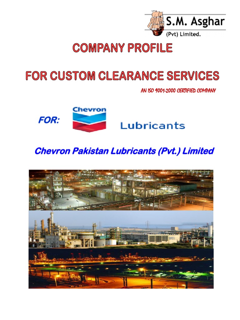 Company Profile For Custom Clearance Services | PDF | Cargo | Invoice