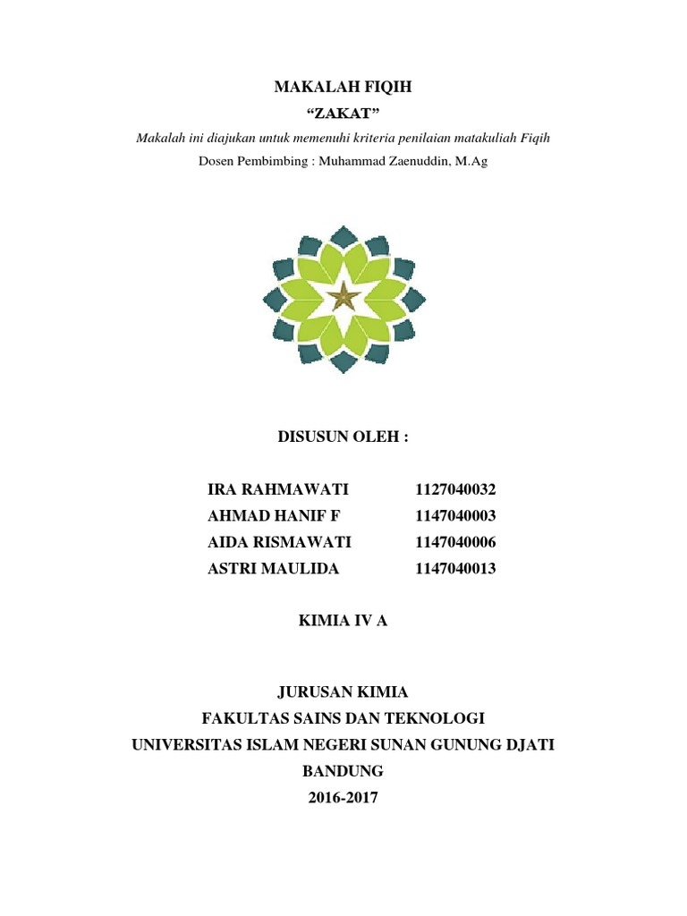 Template Cover Makalah | PDF