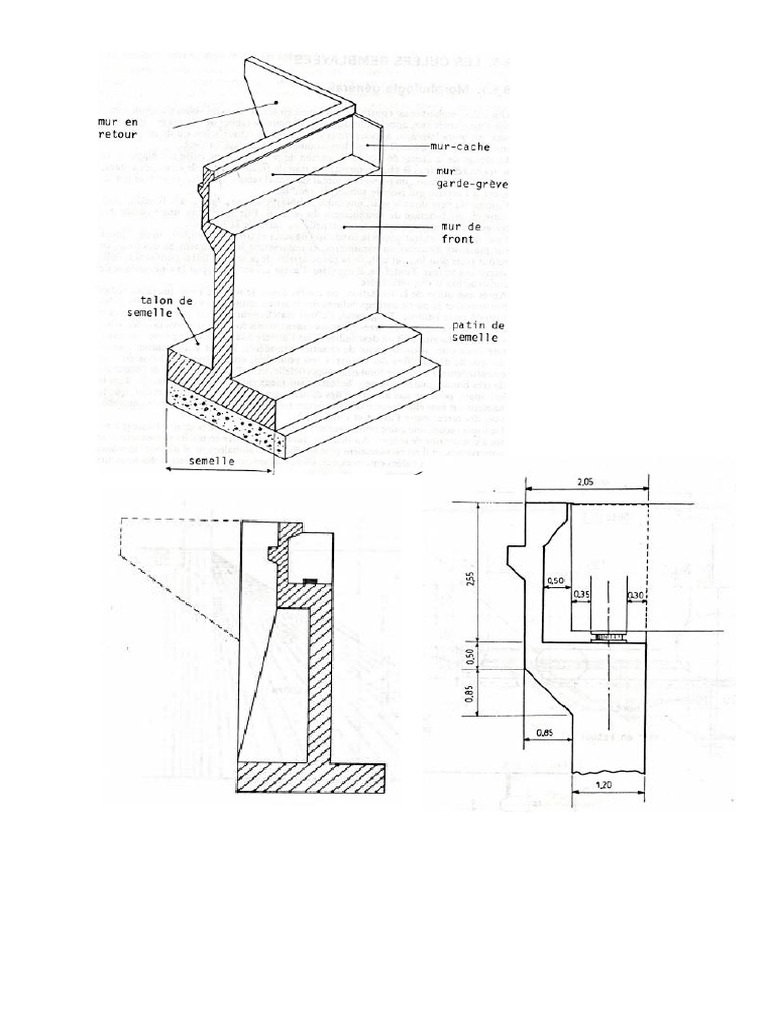Culée Remblayé-Schéma PDF | PDF