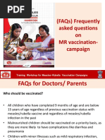 CDC MMR, MMR+V, MMRV Seizure Rates | PDF | Vaccines | Fever