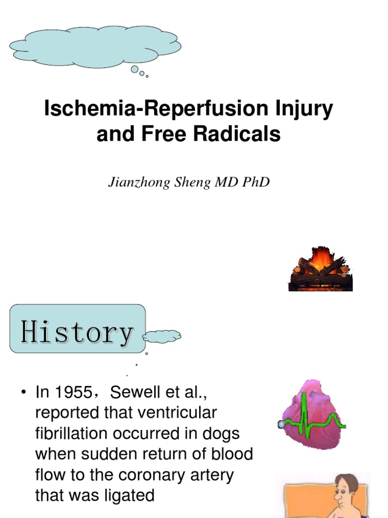 Ischemic Reperfusion Injury Pdf Ischemia Radical Chemistry