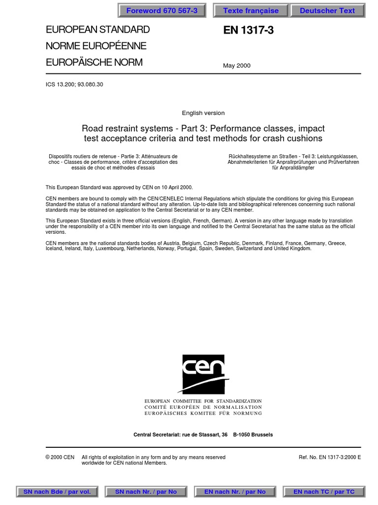 European Standard Norme Européenne Europäische Norm | PDF ...