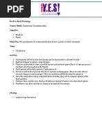 Communication Skills Exercise | PDF | Drawing