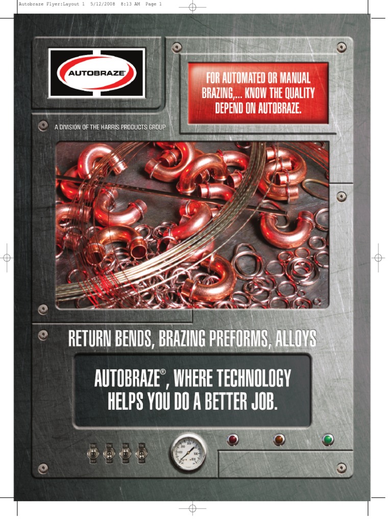 Catalogo Brazing PDF | PDF | Soldering | Solder