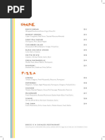 Springbone Kitchen Menu | PDF | Broth | Chocolate