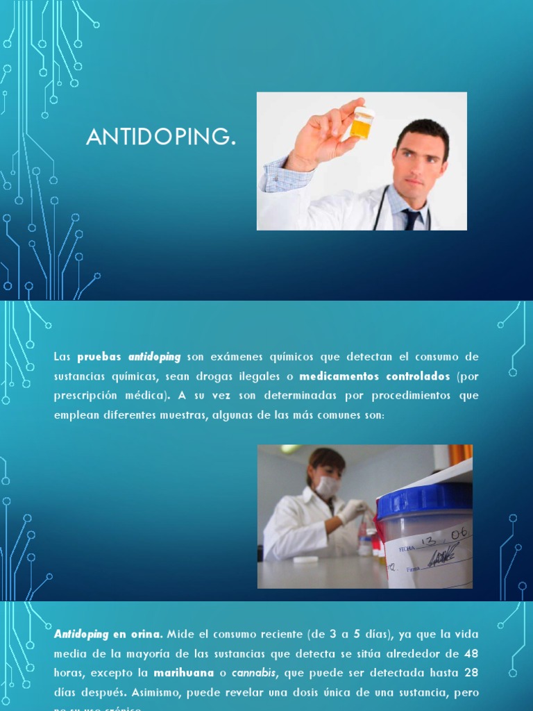 Antidoping | PDF | Dopaje en el deporte | Drogas