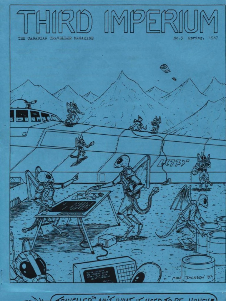 Third Imperium Issue 5 | PDF | Cyborg | Gun Turret