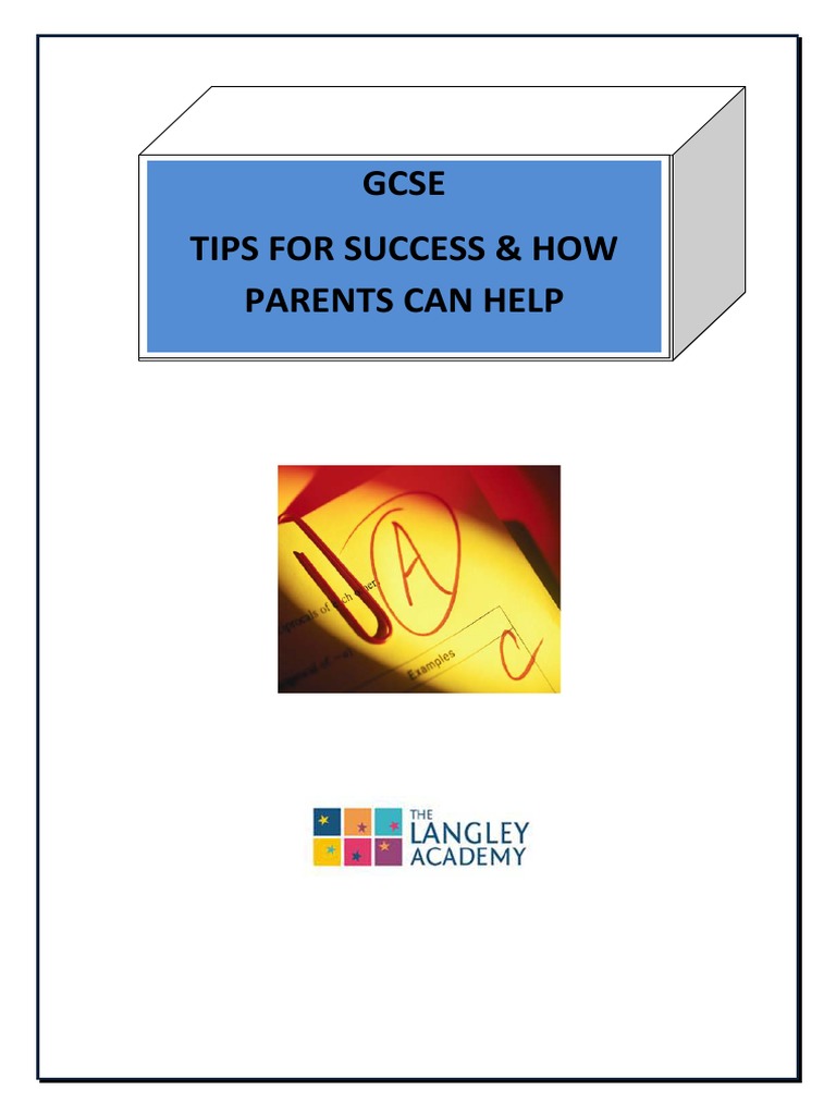 GCSE Guide For Parents | PDF | Test (Assessment)