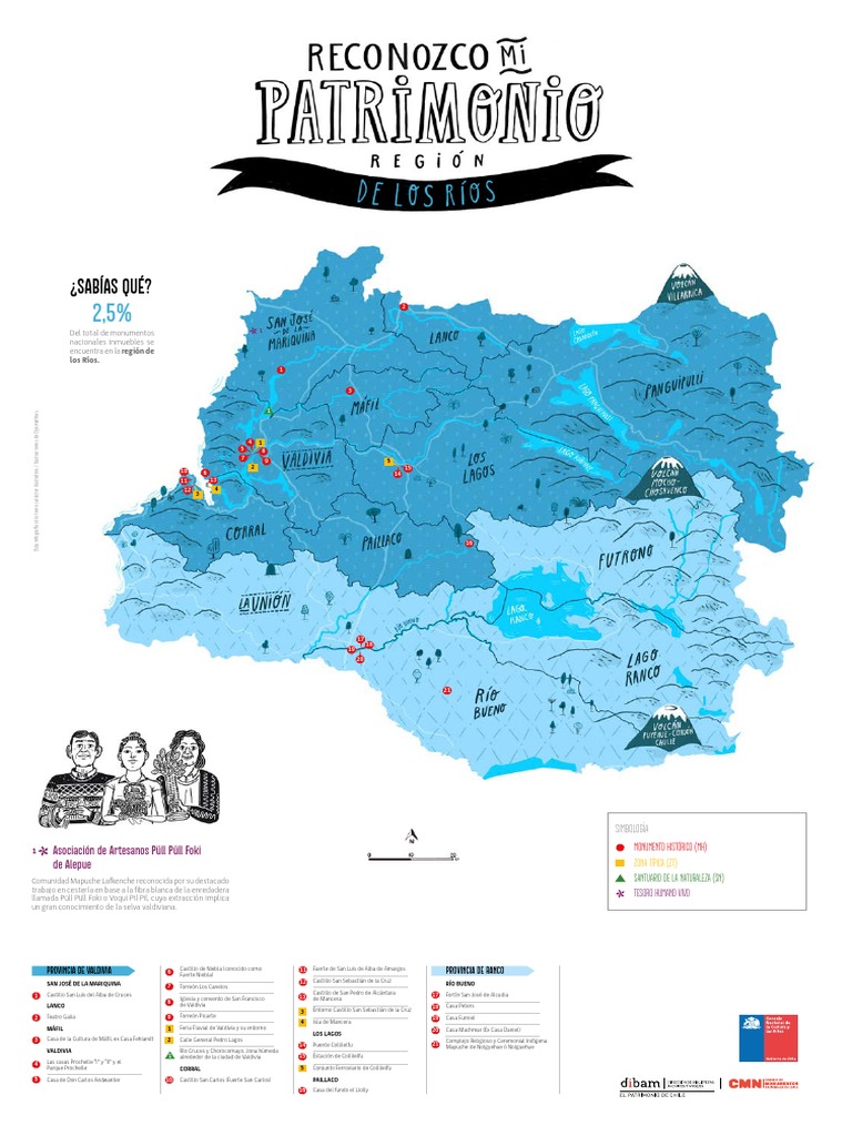 Mapa Los Rios | PDF | América del Sur