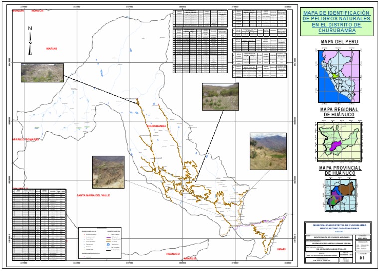 Mapa Ip De Churubamba Cuadros Pdf