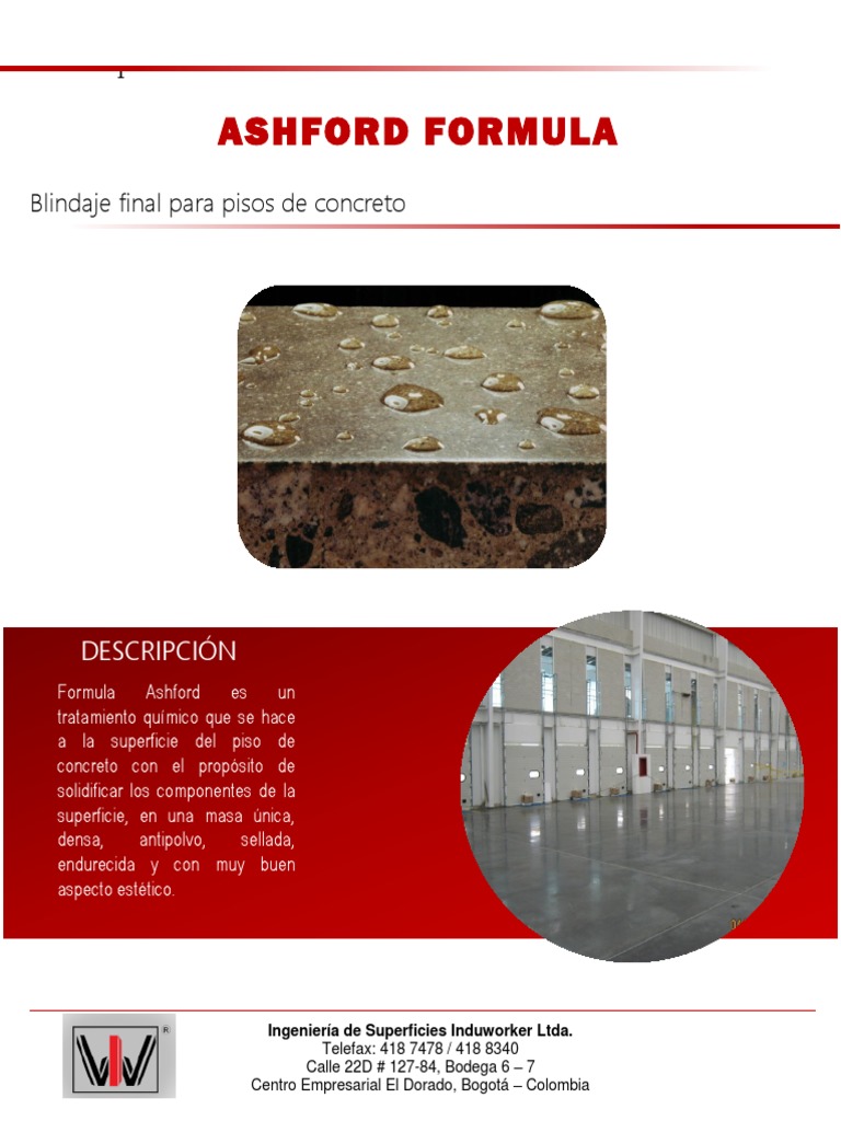 Ashford Formula | PDF