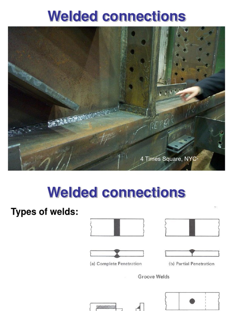 Welded Connection Design | PDF