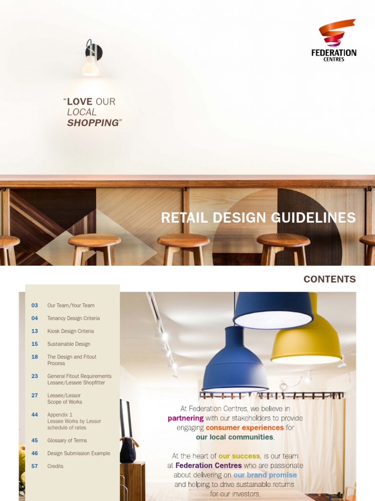 Retail Design Guidelines Overview | PDF | Volatile Organic Compound ...
