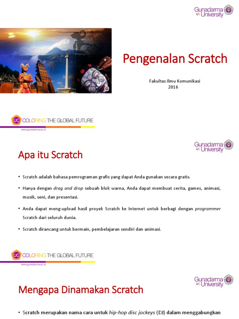 Pengenalan Scratch | PDF