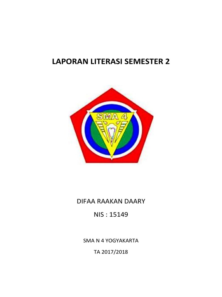 Cover Laporan Literasi Semester 2 | PDF