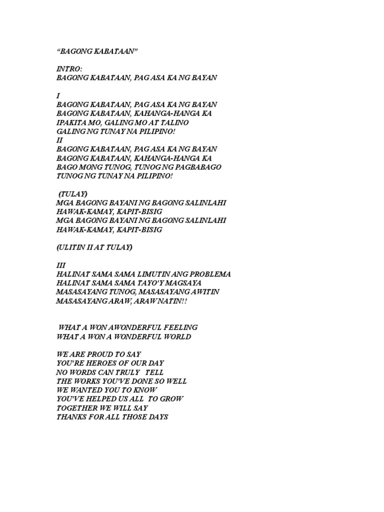 Mga Bayani Ng Pilipinas Sama Sama