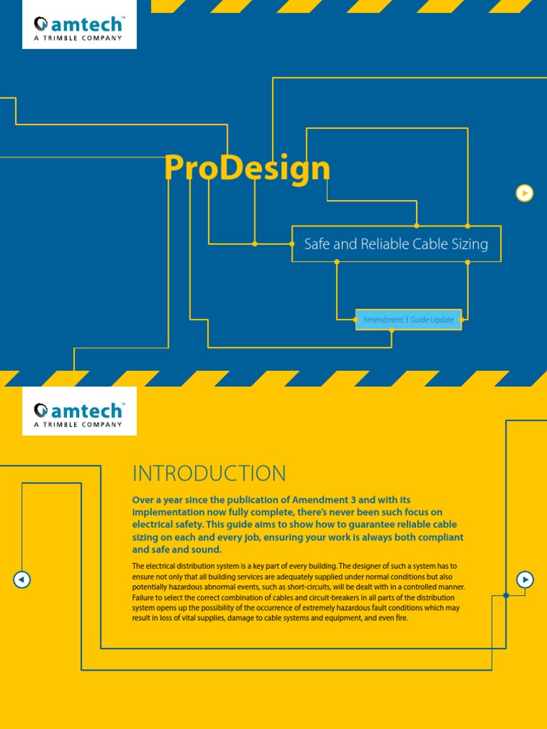 Amtech Cable Sizing Guide | PDF | Power Engineering | Building Engineering