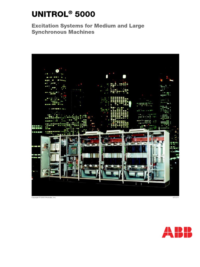 3BHT490300 - E01 - B - O Unitrol 5000 PDF | PDF | Electric Power System ...