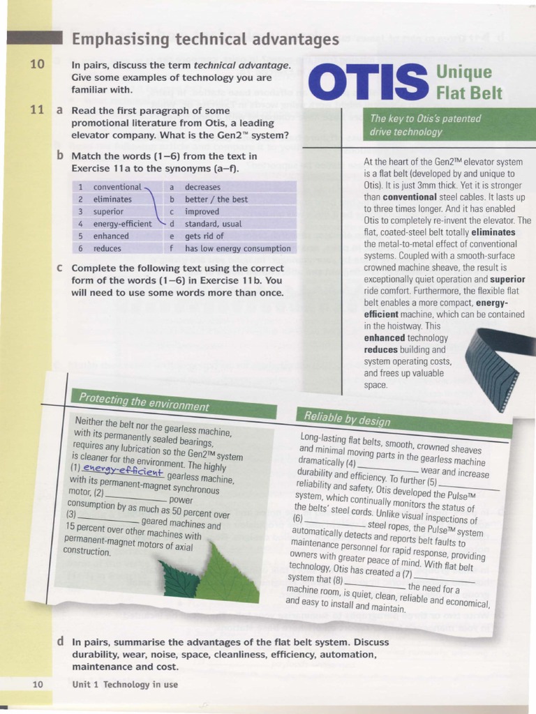 Cambridge English For Engineering PDF (Dragged) 2 | PDF | Elevator ...