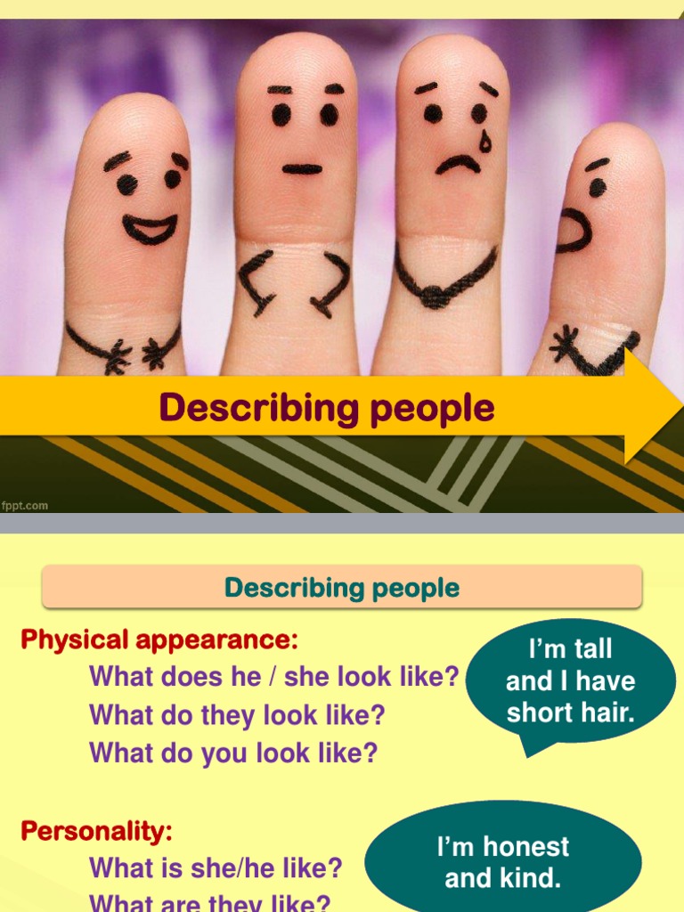 Physical Appearance Personality | PDF
