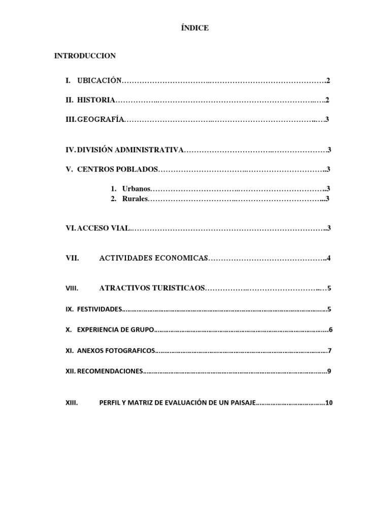 Perfil turístico del distrito de Callahuanca | PDF | Entorno natural ...