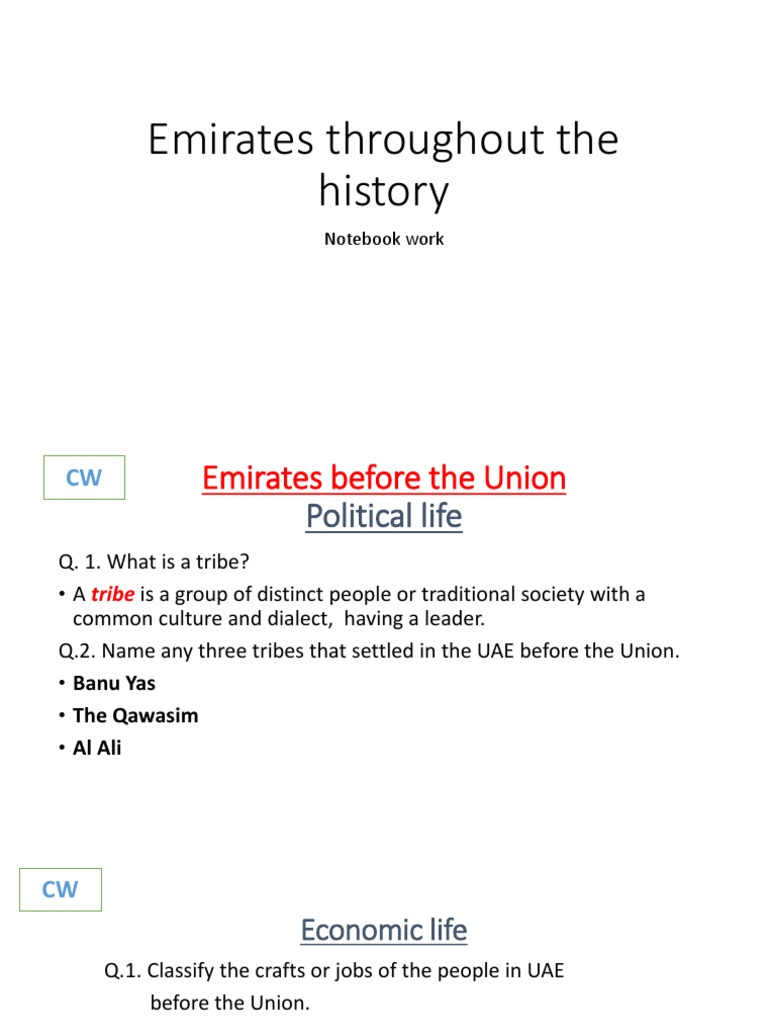 UAE History & Development Guide | PDF