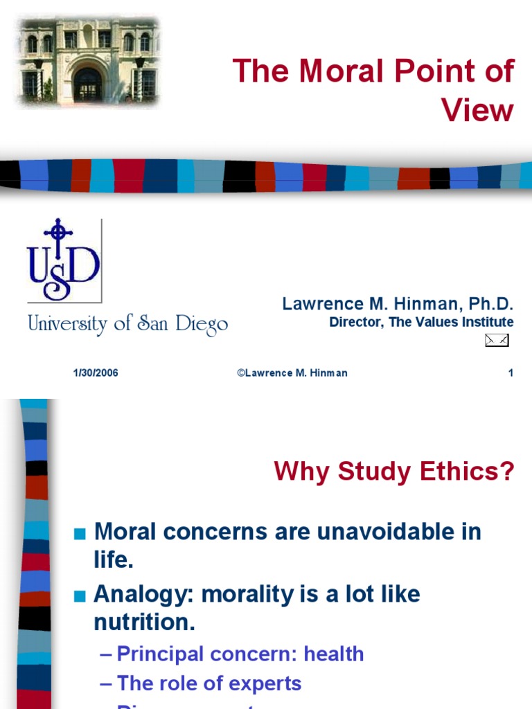 Moral Point of View1 | Download Free PDF | Morality | Immanuel Kant