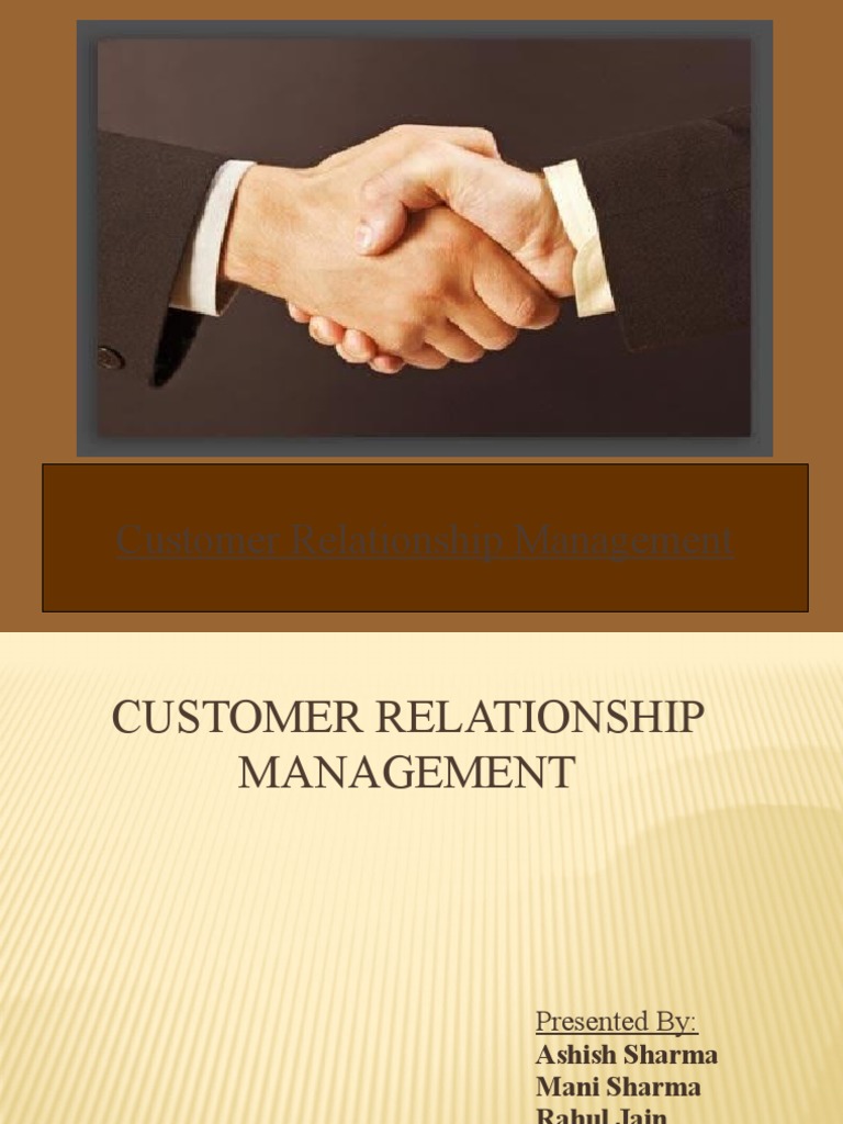 Understanding Customer Relationship Management | PDF | Customer ...