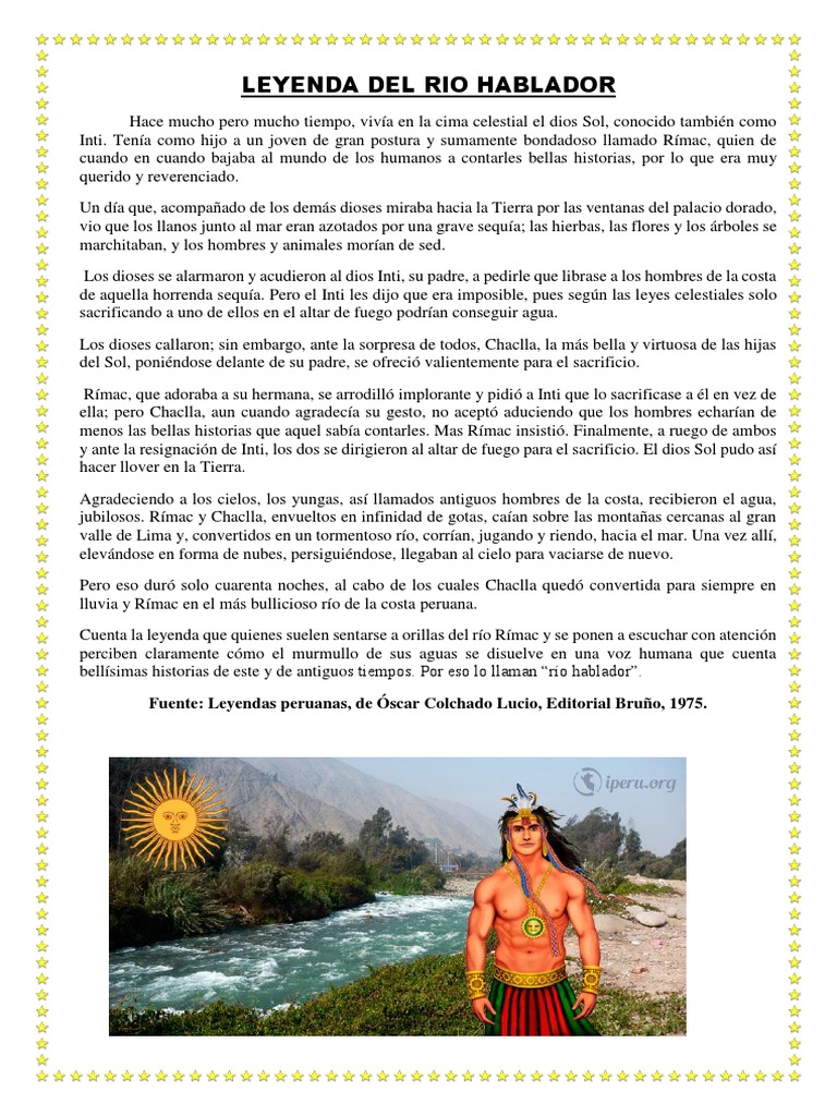 Leyendas | PDF | Imperio Inca | Salón de clases