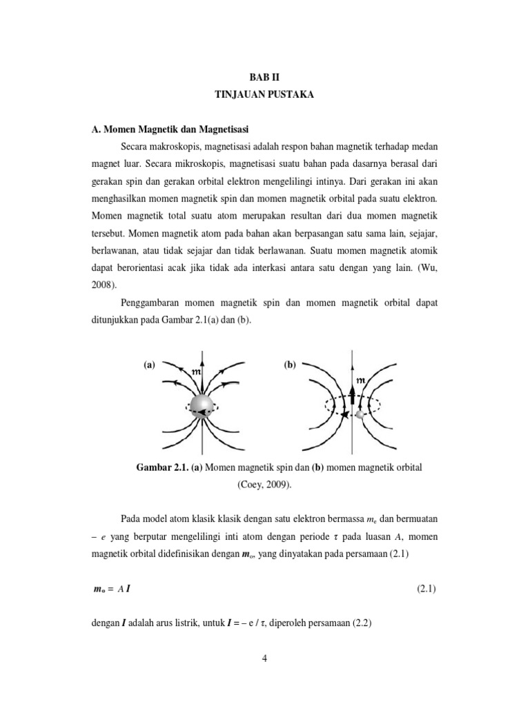 Momen Magnetik dan Teori Medan Magnet | PDF | Teknologi & Rekayasa