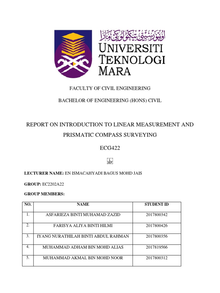 Introduction To Linear Measurement | PDF | Surveying | Compass