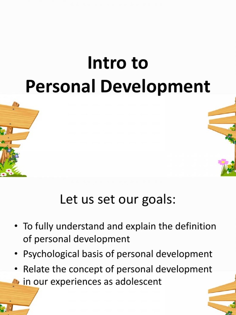 Intro to Personal development.pptx | Developmental Psychology | Adolescence