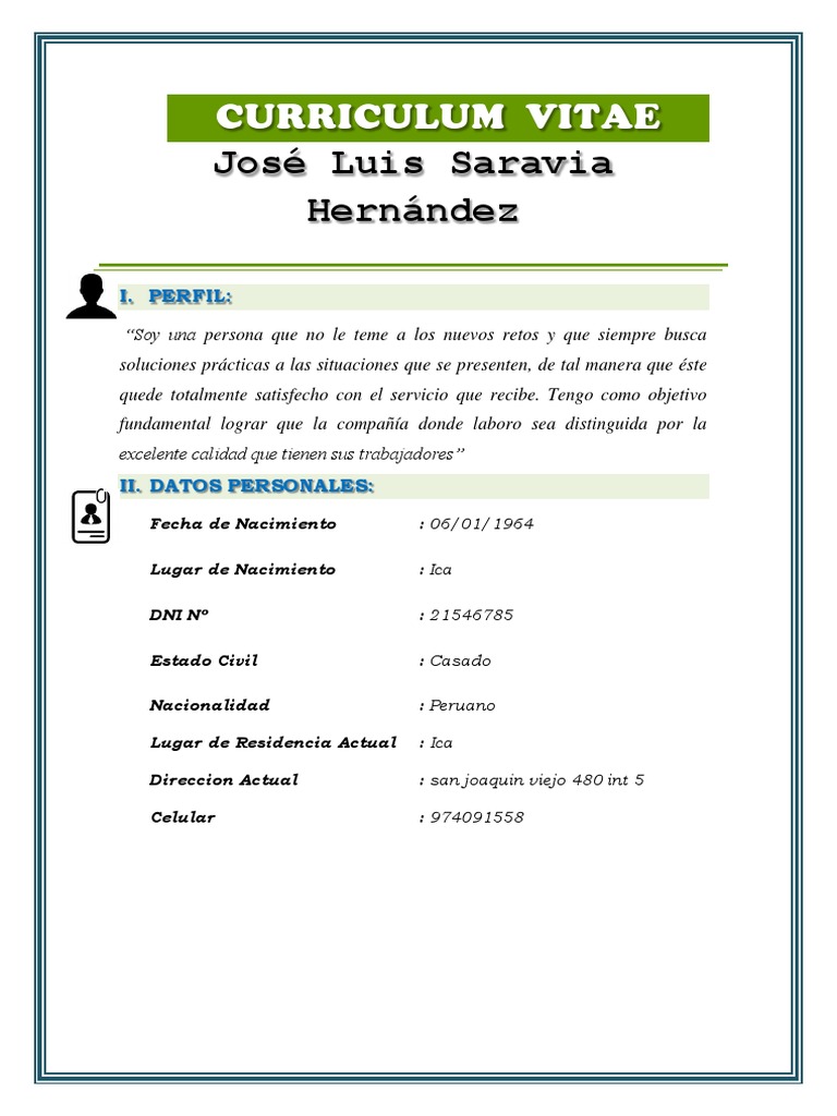 Curriculum Marina | PDF