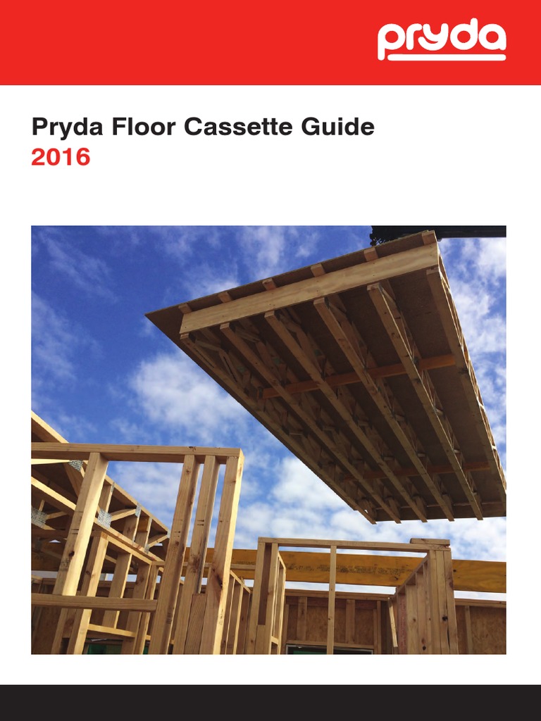 Pryda Floor Cassette Manual 2016 | PDF | Truss | Deep Foundation