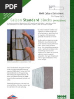 Celcon Blocks Datasheet: Grades & Specs | PDF | Wall | Structural ...