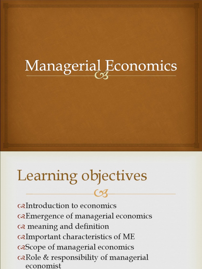 Module 1 Economics | PDF | Microeconomics | Economics