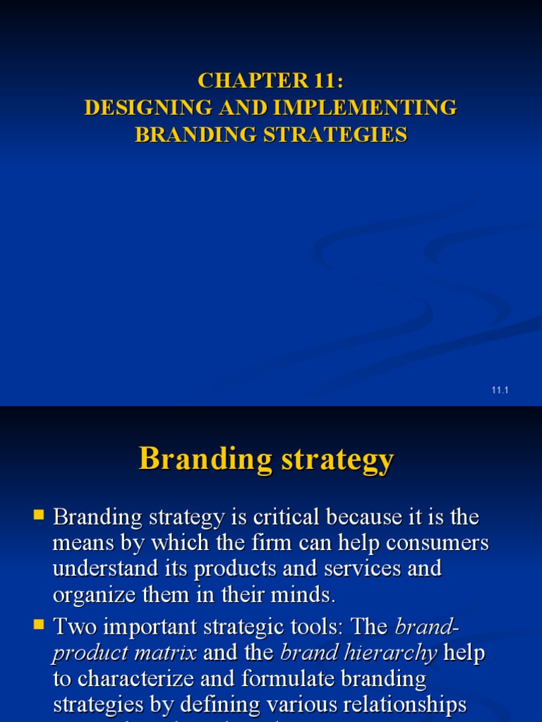 Designing and Implementing Branding Strategies | PDF | Brand | Toyota