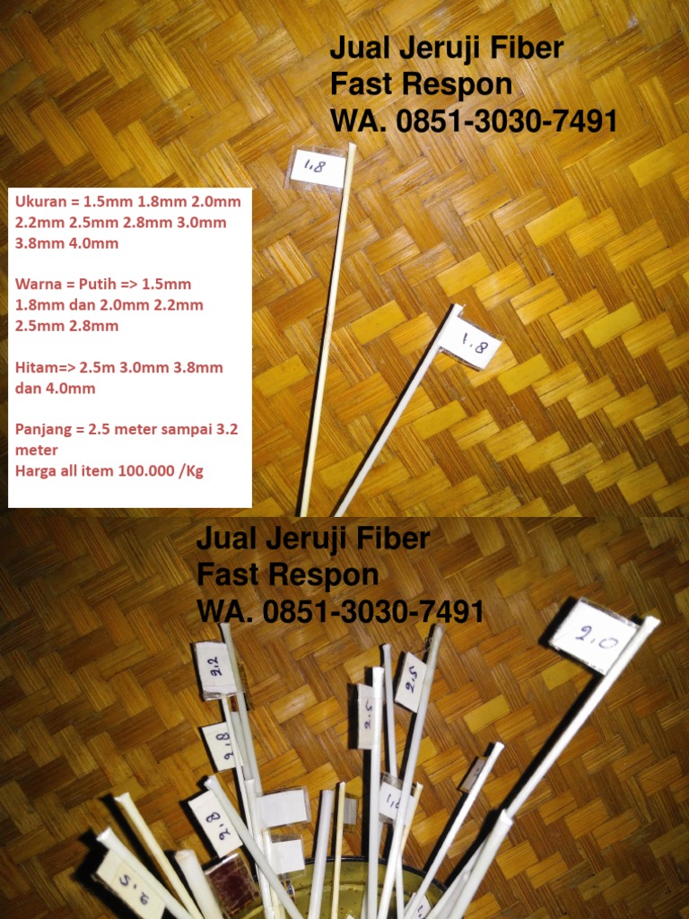 Jual Jeruji Fiber Fast Respon WA. 0851-3030-7491 | PDF
