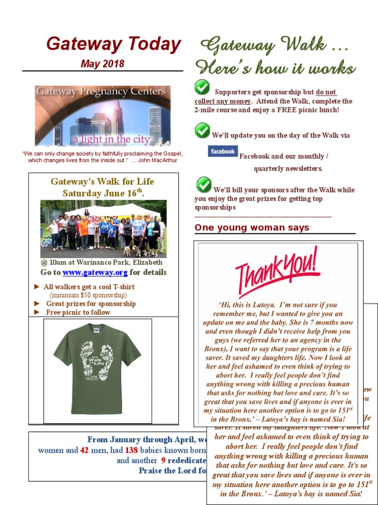 Gateway Today: Gateway Walk Here's How It Works | PDF