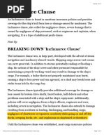 Marine War Risk Insurance Guide | PDF | Nuclear Weapons | Insurance