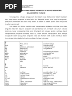 Daftar Singkatan Istilah Bahasa Latin Resep Obat | PDF