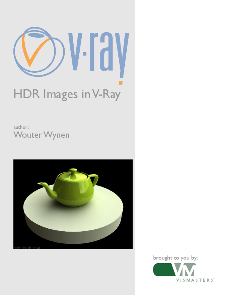 03 Wouter Tutorials How To Use HDR Images in Vray | PDF | High Dynamic ...