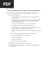 LIC Form 300 Proposal Instructions | PDF | Insurance | Life Insurance