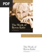 The Work Byron Katie PDF | PDF | Thought | Forgiveness
