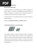ESTRUCTURA CUBICA SIMPLE Y Centrada en El Cuerpo | PDF | Estructura ...