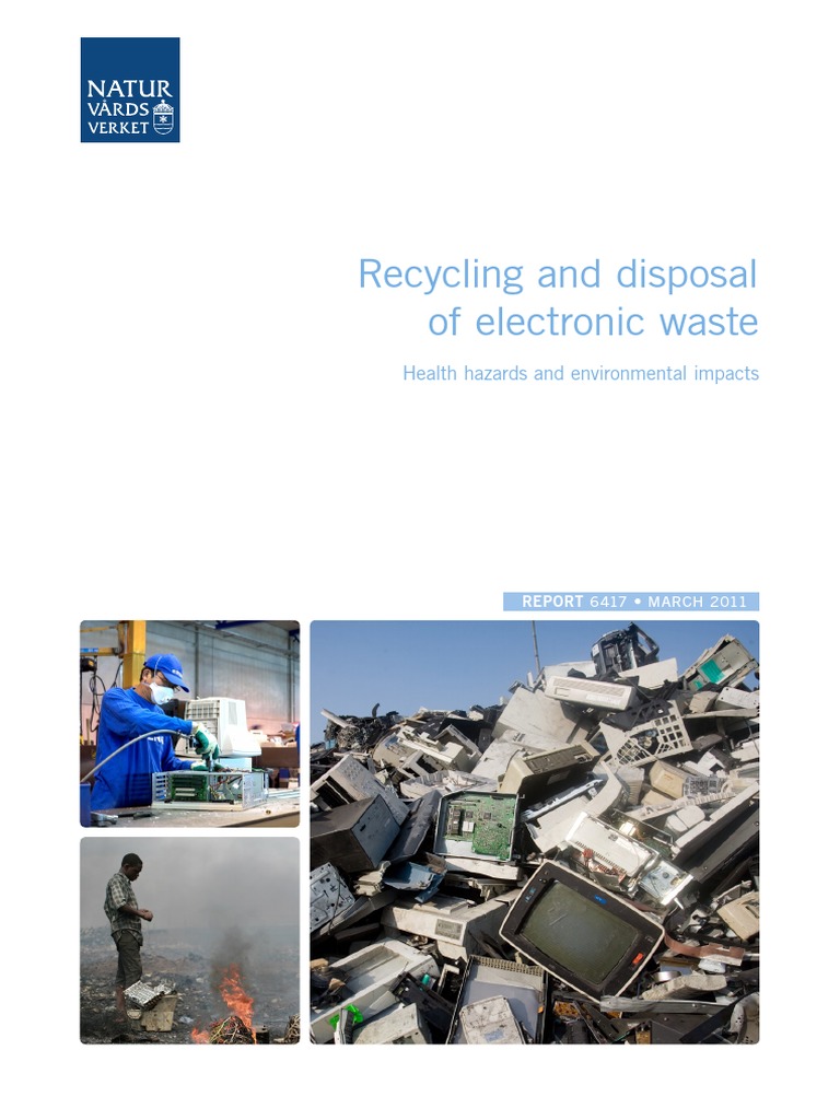 Recycling and Disposal of Electronic Waste PDF | PDF | Electronic Waste ...