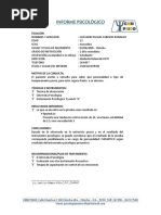 Certificado Psicológico | PDF