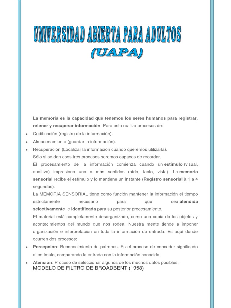 Ujhhh | PDF | Memoria | Percepción